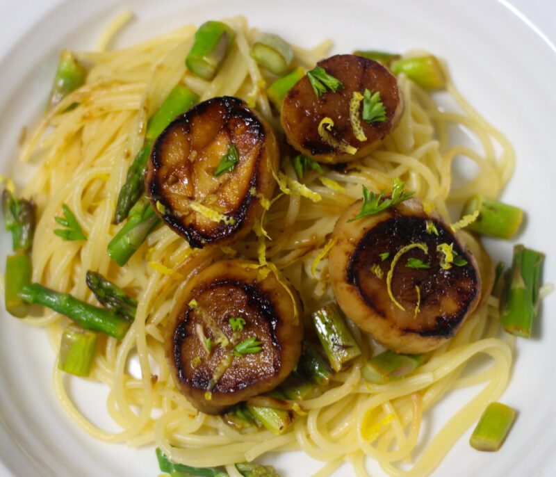 Vegan Mushroom Scallops by Susan Cooks Vegan